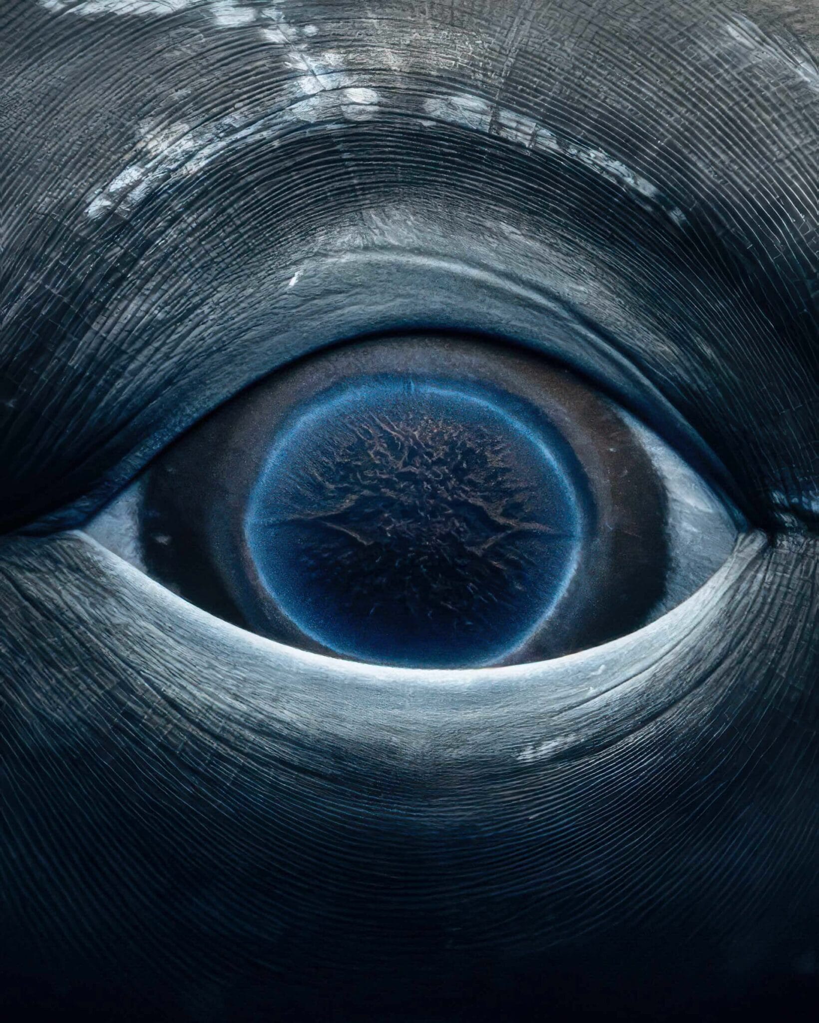 Close-up Photo of Humpback Whale's Eye - ToHippo